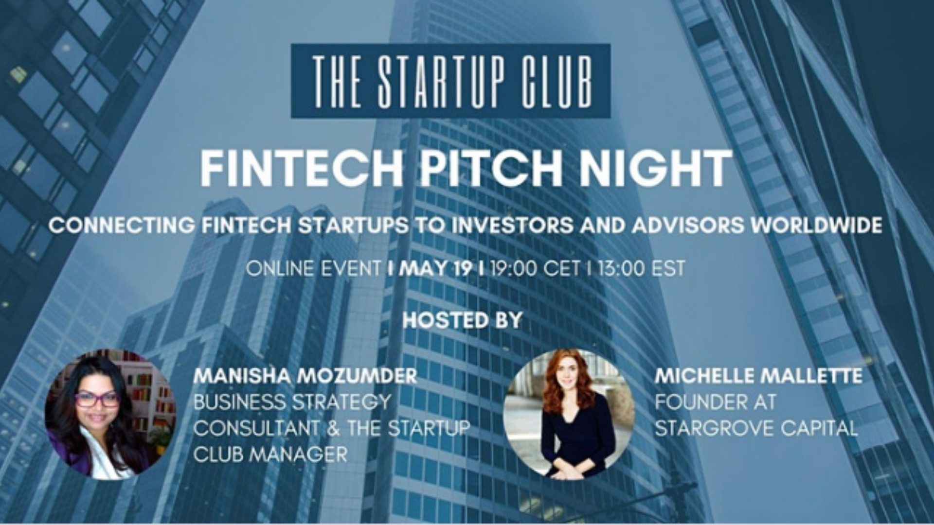 FinTech Pitch Night - CTIT