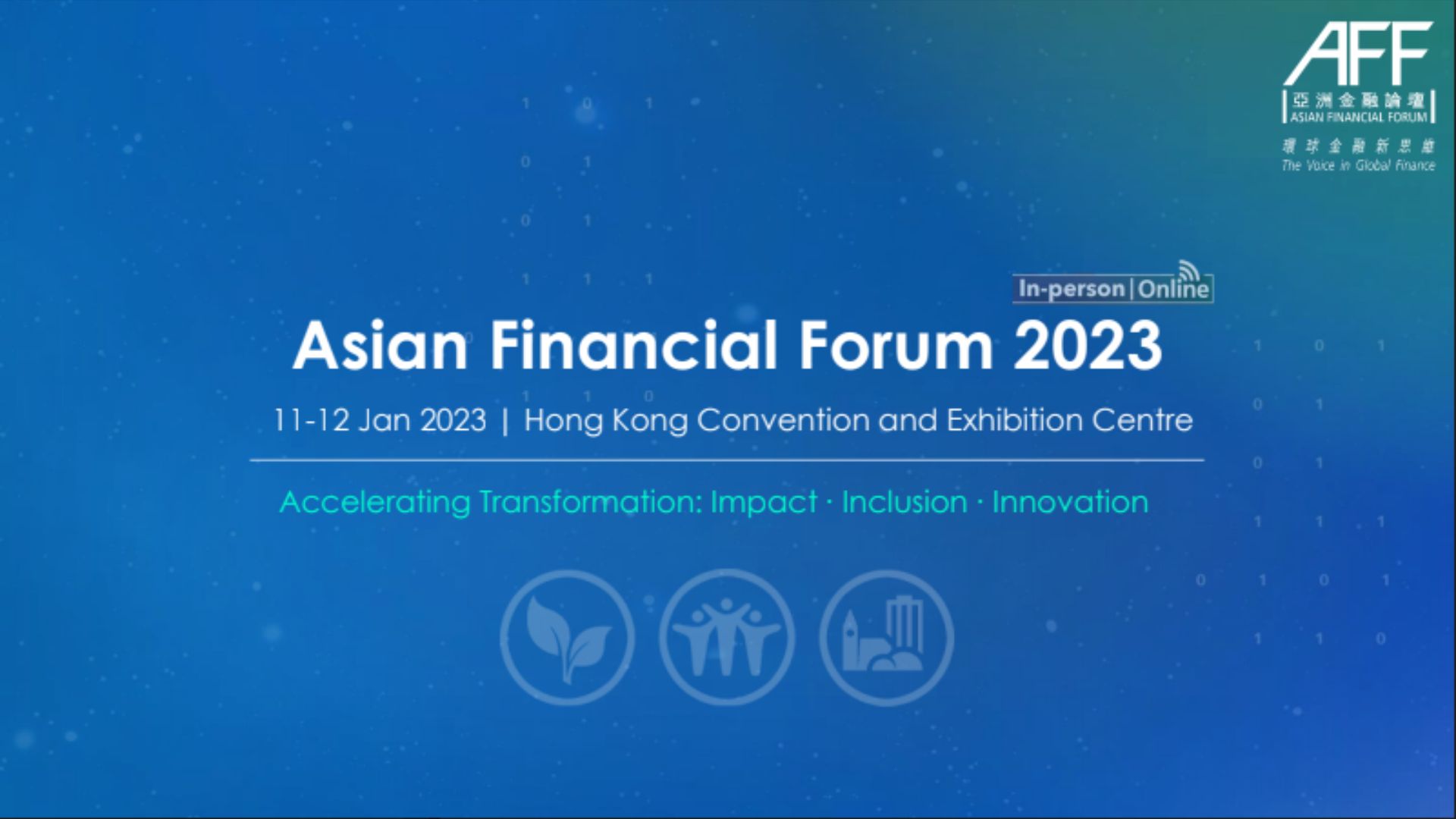 Asian Financial Forum 2023 - CTIT