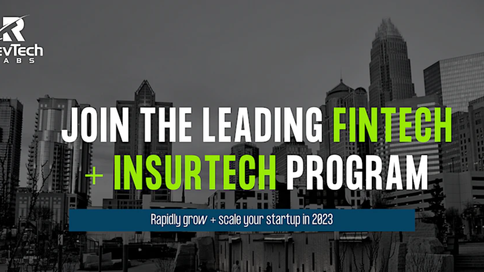 Informační relace RevTech Labs Fintech + Insurtech Accelerator - CTIT